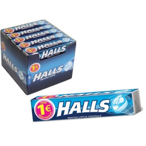 vendita HALLS STICK PZ.20 BLU Mondelez online | Dolciaria Shop, vendita ...