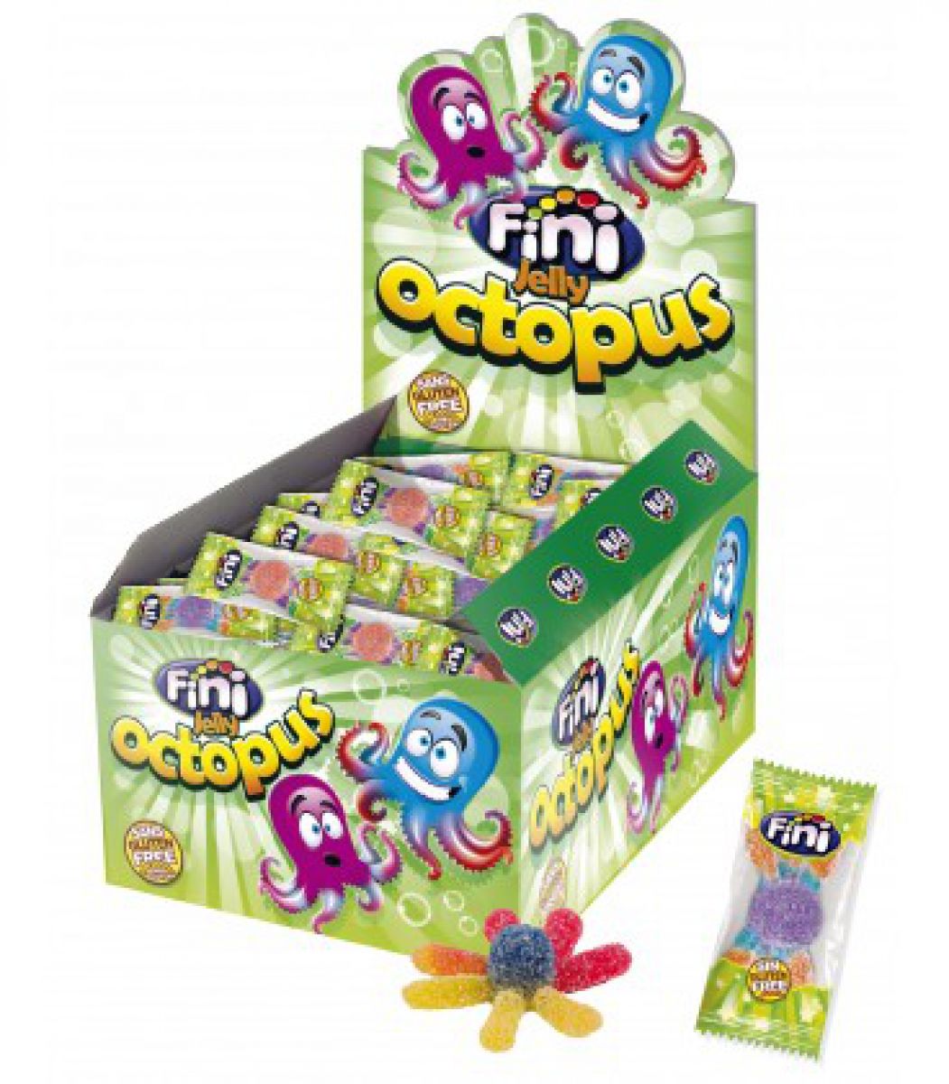 vendita JELLY OCTOPUS PZ.150 GR.7 Fini Sweets Italia online | Dolciaria ...